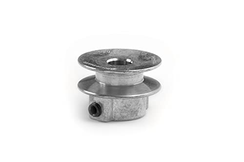 Terre Products - V-Groove/V-Belt Drive Pulley, 1.5'' Outside Diameter, 1/2" Bore, Die Cast, Z3A Zinc Alloy, Compatible Replacement for Chicago Die Cast 150A