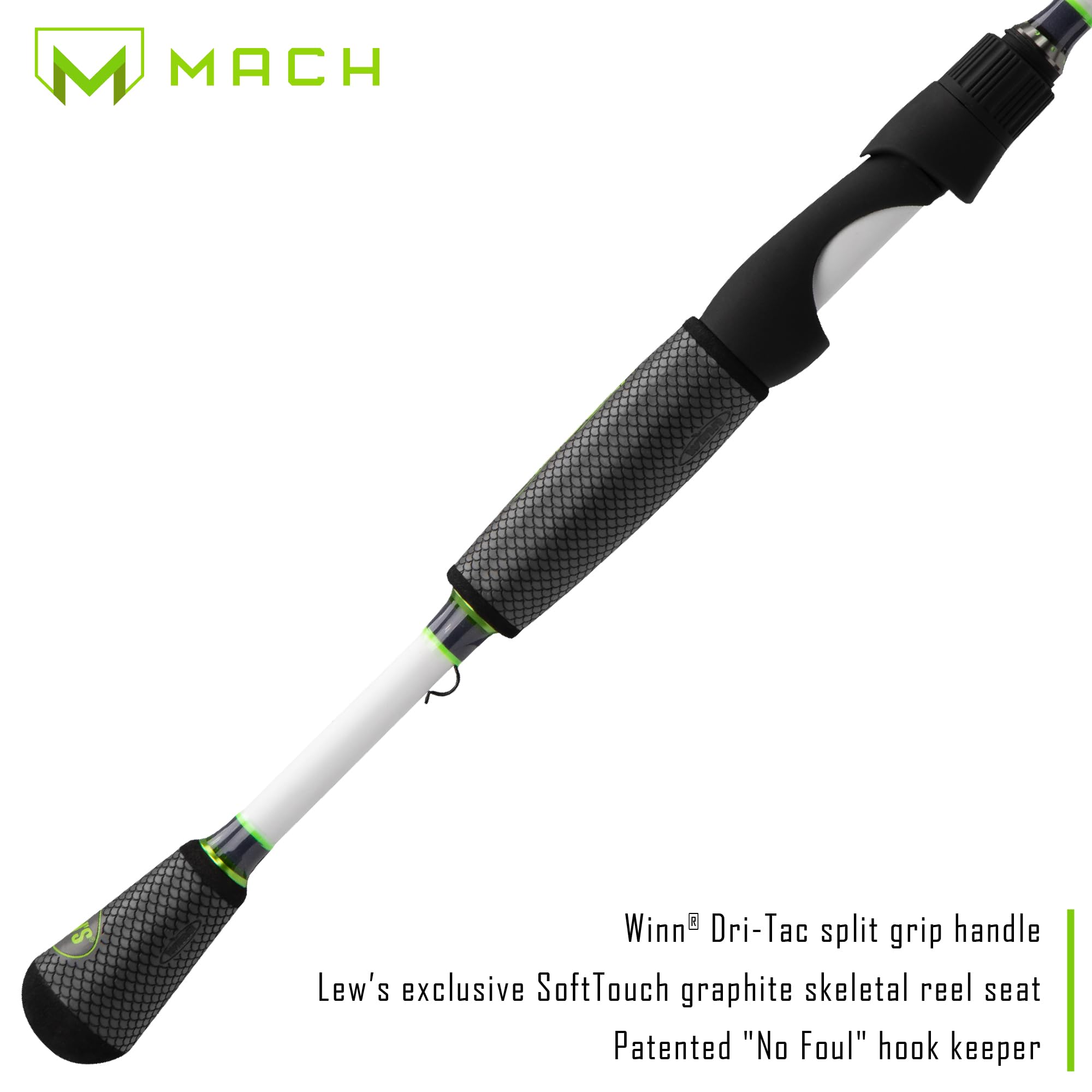 Lew's Mach 6'9"-1 Medium Light IM7 Finesse Spinning Rod