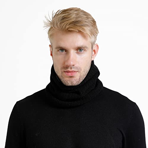 Onvavient Winter Scarf Neck Warmer Gaiter Face for Men Women Warm Fleece Ski
