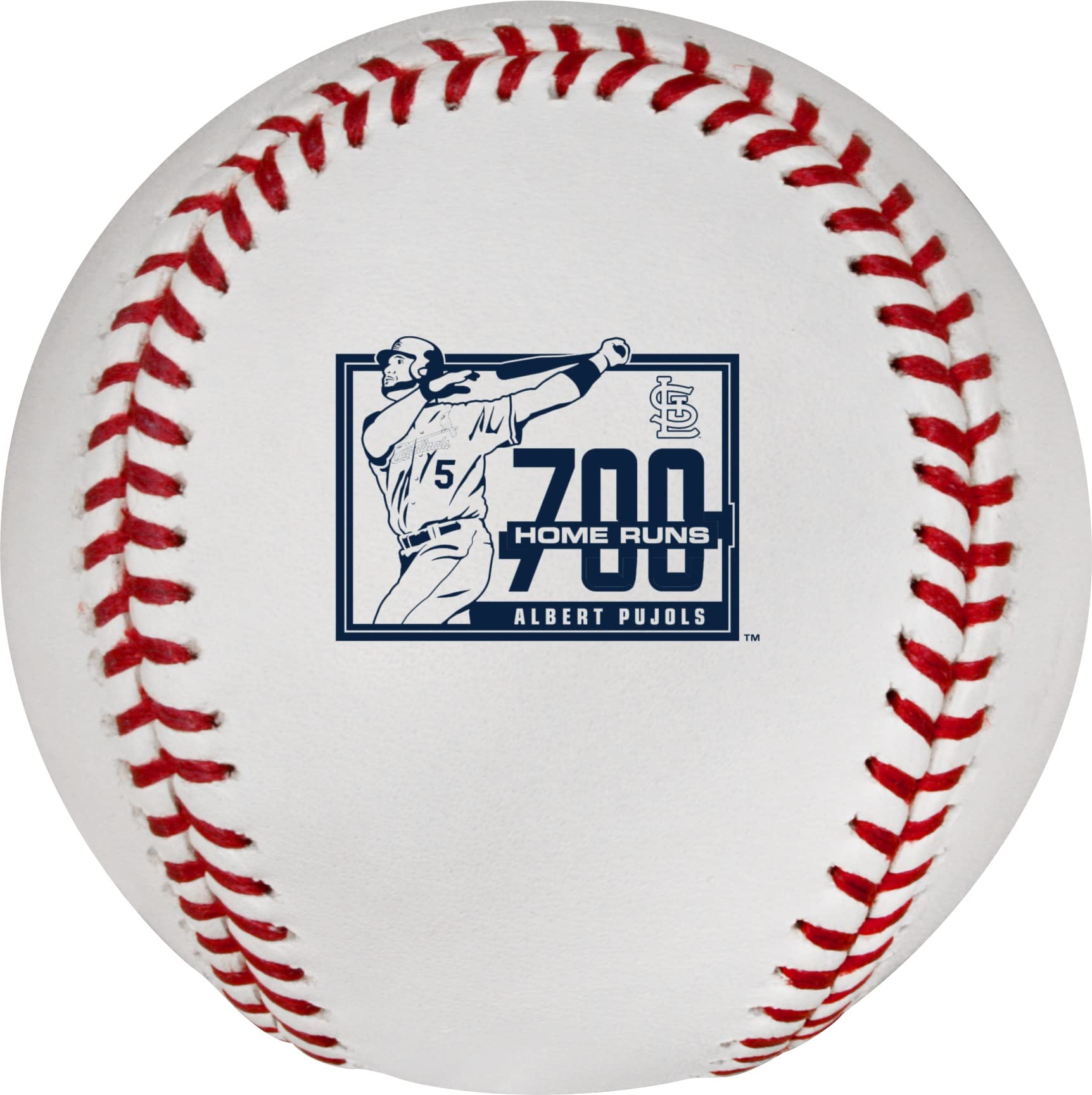 Rawlings Albert Pujols 700th Career Home Run Commemorative Official MLB Baseball in Cube