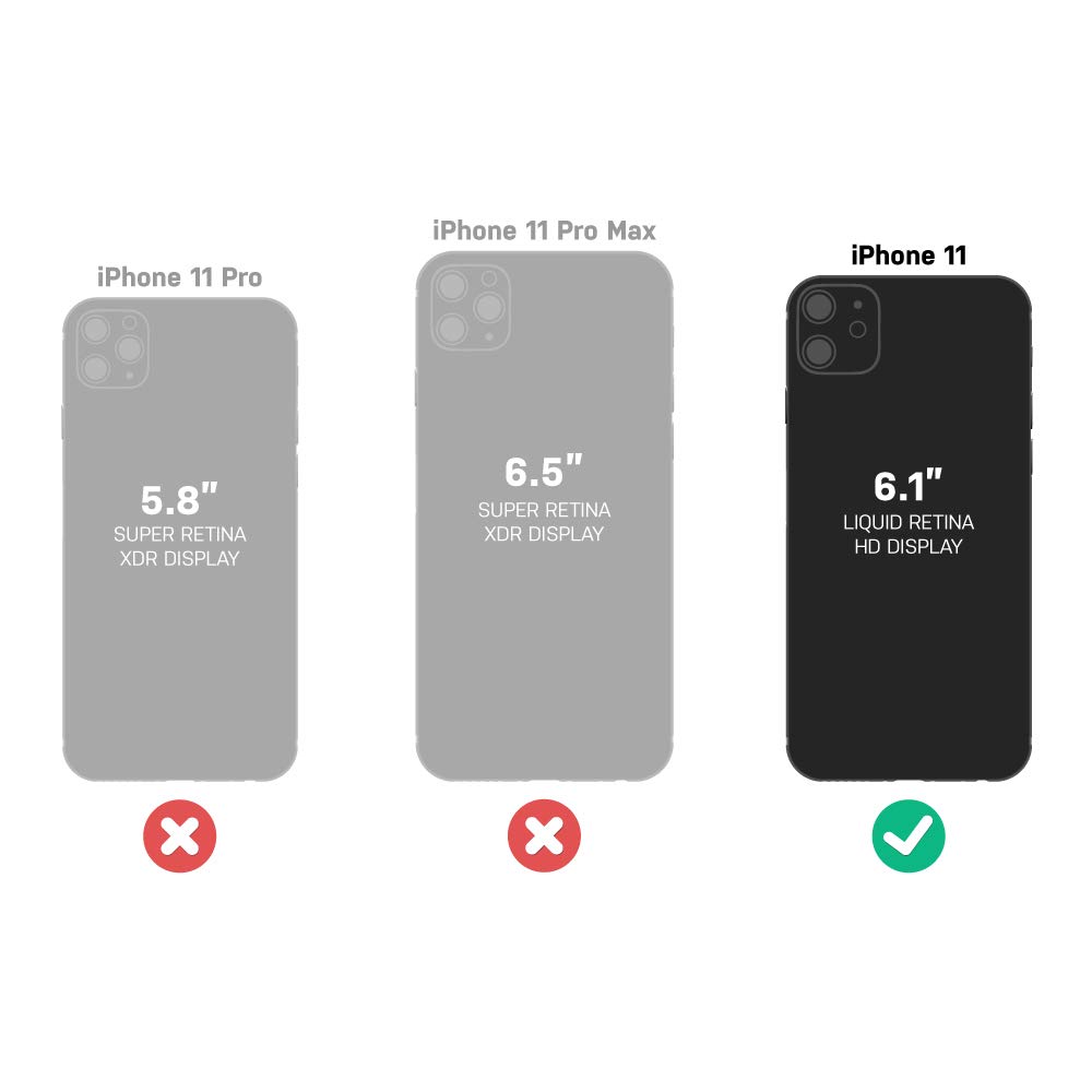 LifeProof NEXT SERIES Case for iPhone 11 - BLUEBERRY FROST (CLEAR/SURF THE WEB)