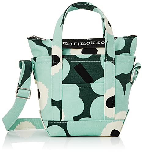 Marimekko 49742 MilliMatkuriPieniUnikko2 Women's Tote Bag, Dark Green/Green, One Size Fits Most