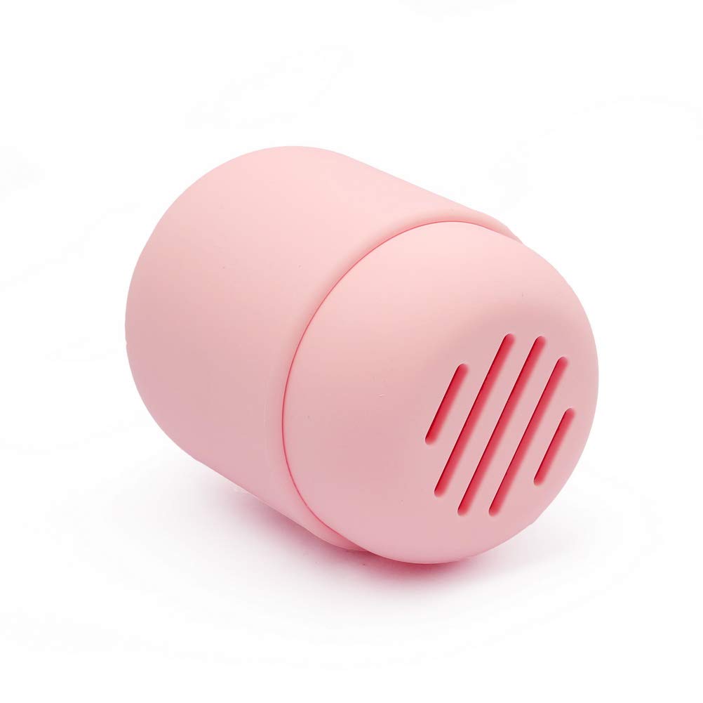 Makeup Sponge Holder, Beauty Blender Holder Makeup Blender Travel Case with 1Piece Makeup Sponge Blender Drying Stand(Pink)