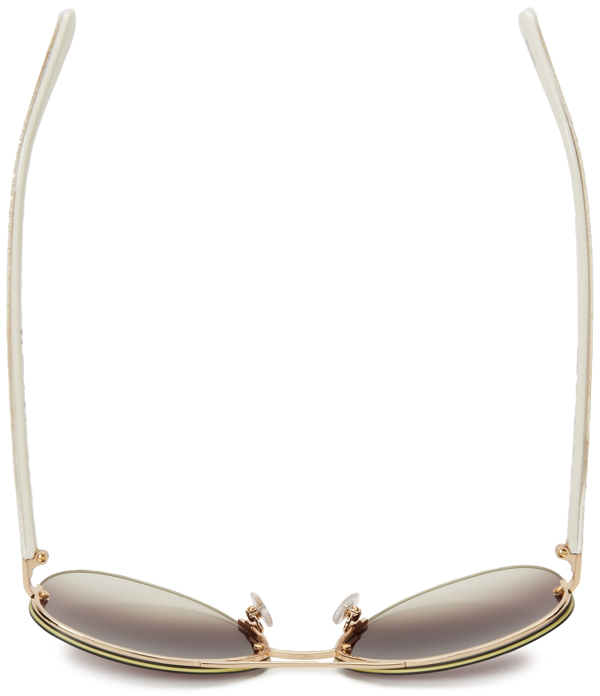 Kate Spade New York Women's Round Fashion Sunglasses, Rose Gold, One Size