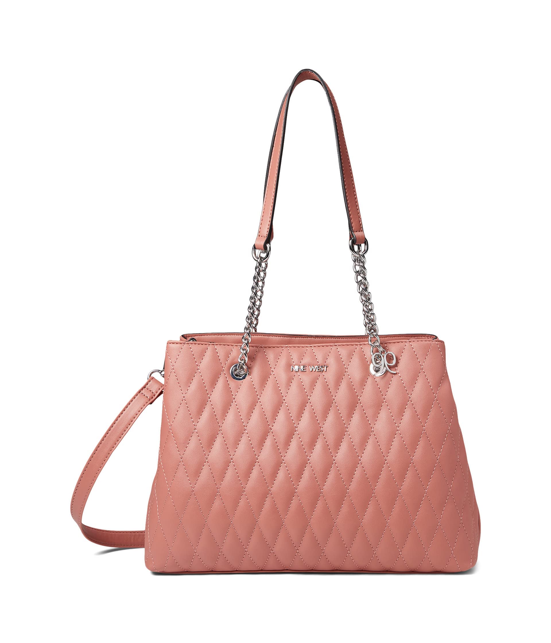NINE WEST Rutledge Shoulder Satchel Begonia One Size