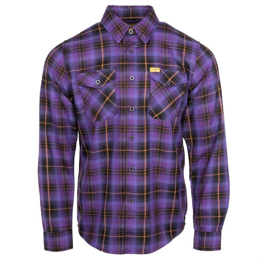 Speedway Motors x Dixxon Flannel Co. Purple Reign Flannel, XL