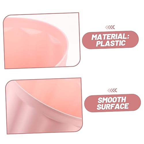 LIFKOME Storage Supply Storage Accessory Handheld Storage Container organizer bins household small stool under bed storage containers round storage bucket blocks Wardrobe plastic