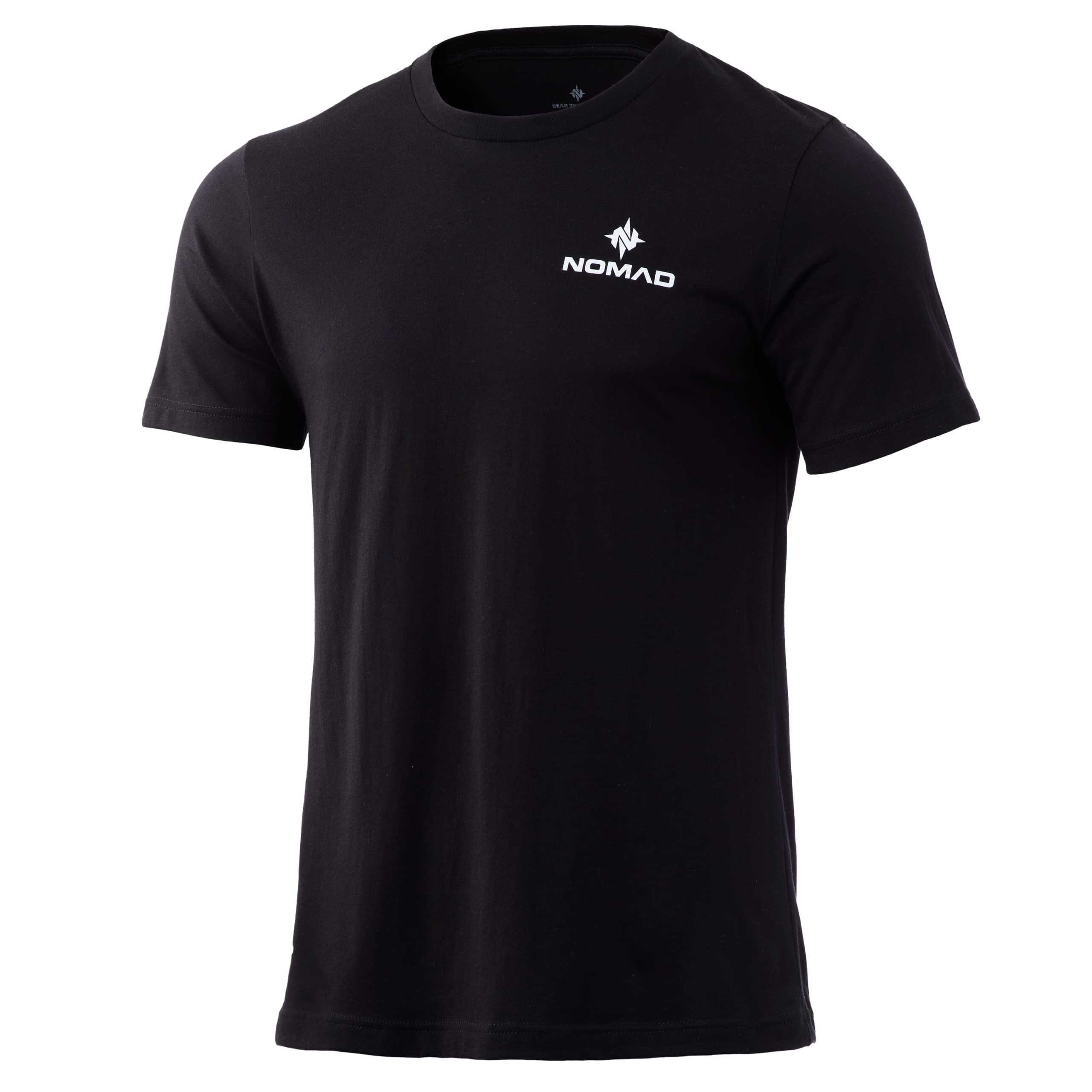 Nomad Logo Tee | Short Sleeve Moisture-Wicking Hunting T-Shirt Black