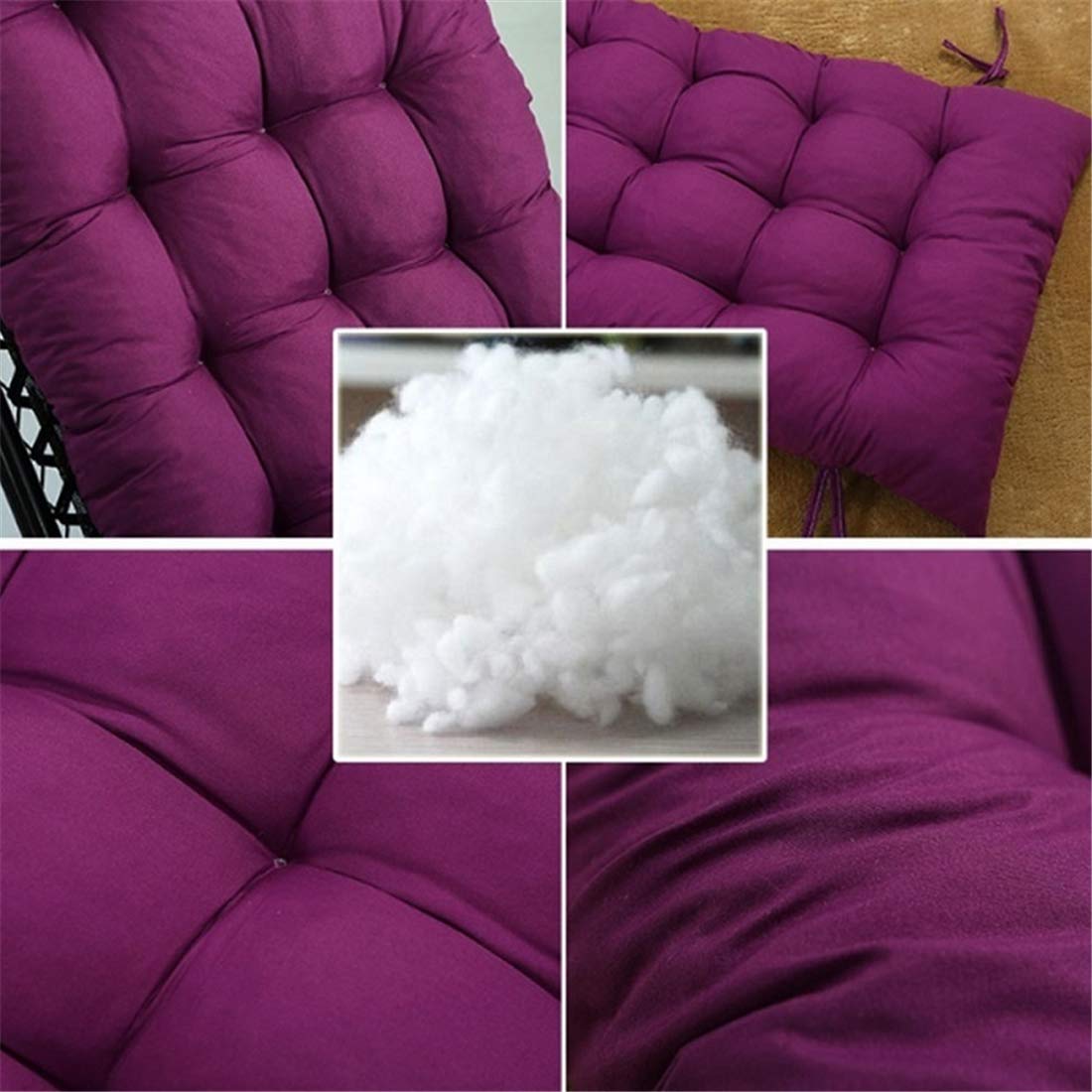 JONARO 1 PC Solid Universal Recliner Rocking Chair Mat Sofa Soft Back Cushions Pillow Chair Tatami Mat Lounger Recliner Pad