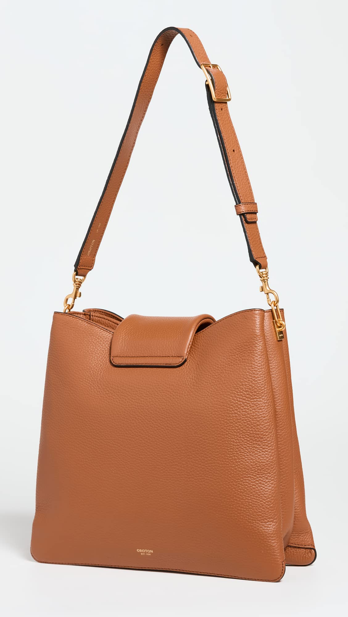 Oroton Women's Tate Hobo, Brandy, Brown, Tan, One Size