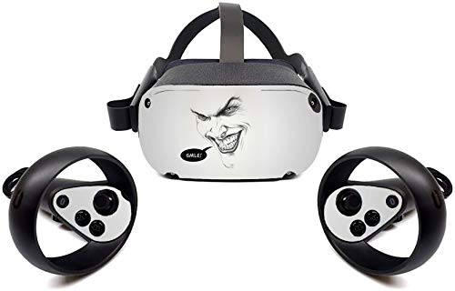 Oculus Quest VR Headset Skin sticker Crazy Man Vinyl Decal for Headset and Controller by ok anh yeu