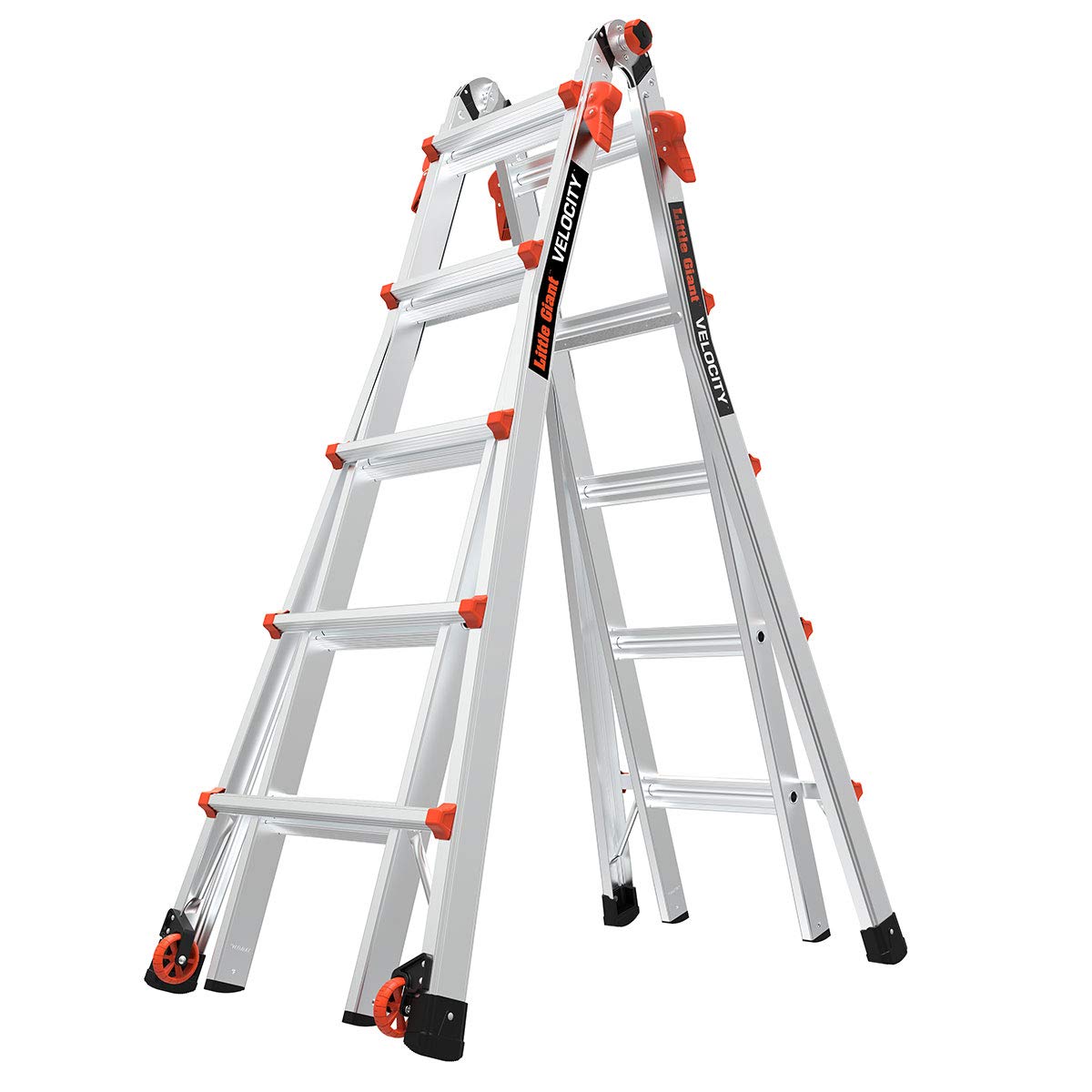 Little Giant Ladder Systems Velocity (22 Ft) and Project Tray Accessory Bundle