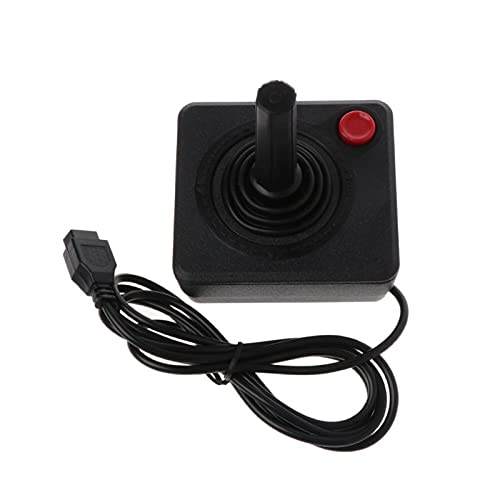 QILIANG Retro Classic Controller Gamepad Joystick Fit for Atari 2600 Game Rocker with 4-Way Lever and Single Action Button Game Joystick