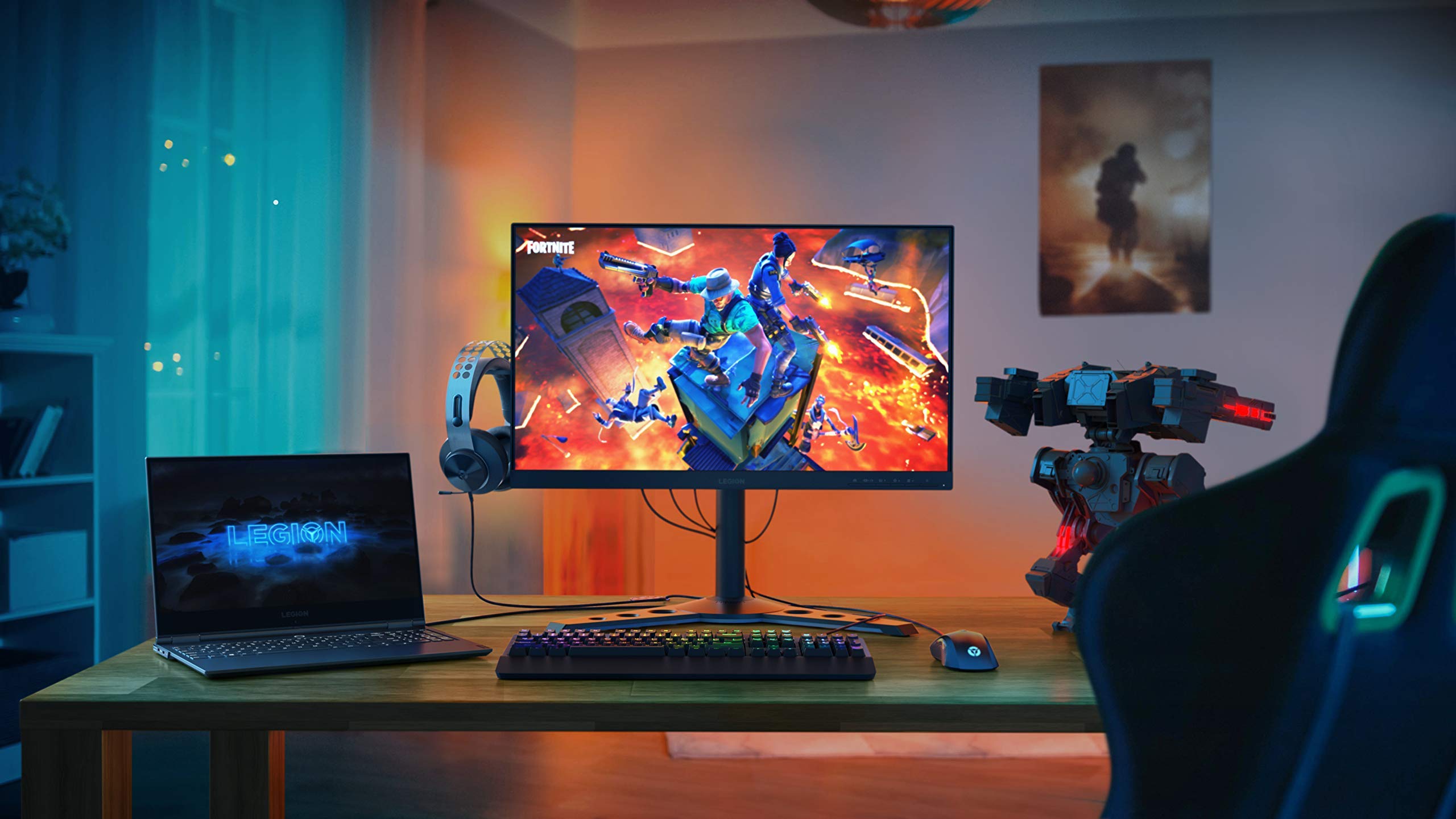 Lenovo Legion Y25-25 24.5" Monitor 1920 x 1080 IPS 240Hz 1ms 400 nits (Renewed)