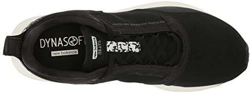 New Balance Women's DynaSoft Beaya V1 Running Shoe, Black/White, 5