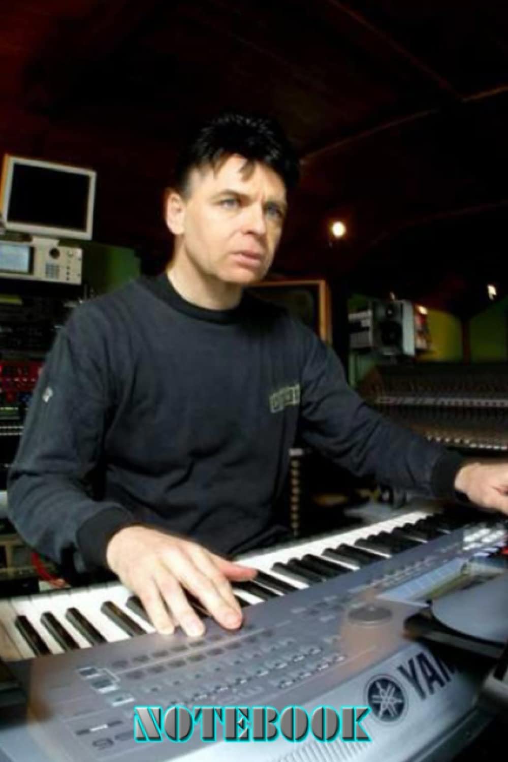 NOTEBOOK : Gary Numan Notebook Gift for Fans, Lined & Thankgiving Notebook Novelty for Boys, Men, Coworkers, Kids #306