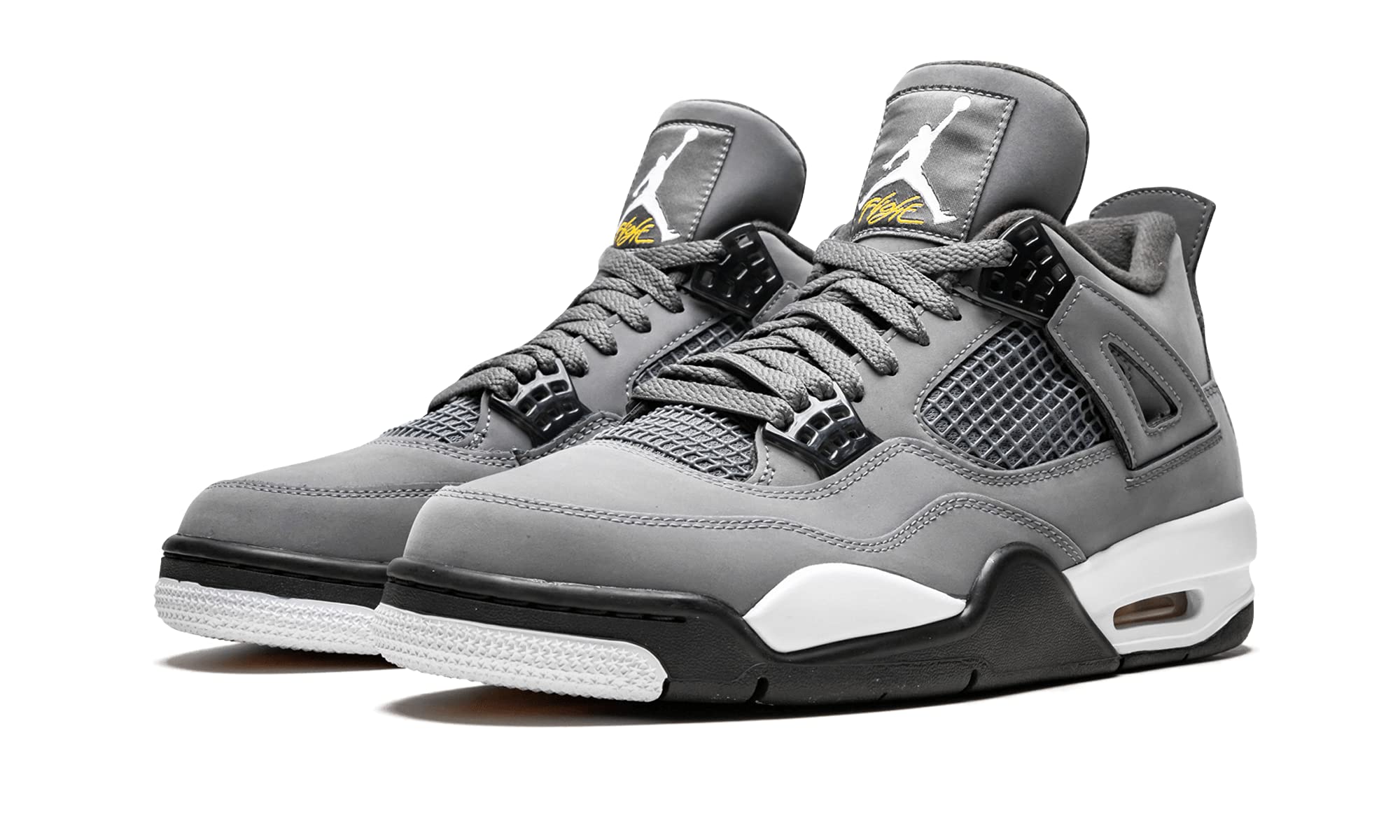 Jordan Mens Air 4 Retro 308497 007 Cool Grey - Size 18