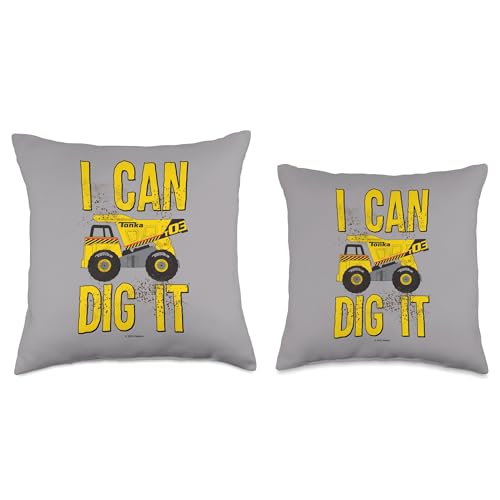 Tonka Can Dig It Throw Pillow, 16x16, Multicolor