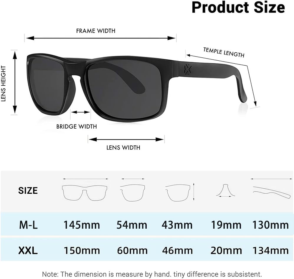 MAXJULI Polarized Sunglasses for Men and Women,UV400 Protection Sun Glasses,Ideal for Driving Cycling and Running 8120(Grey+Grey)