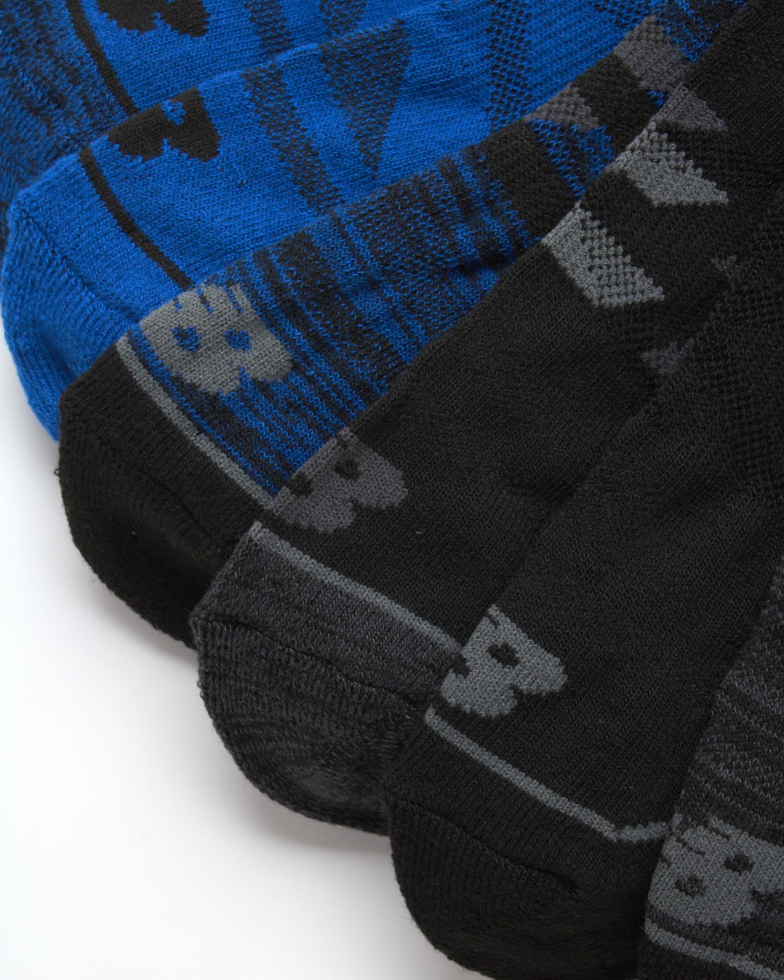 New Balance Men's Low Cut Socks - 12 Pack Performance Cushion No Show Athletic Socks for Men with Arch Support (Size: 6-12.5), Size 6-12.5, Black Logo 2