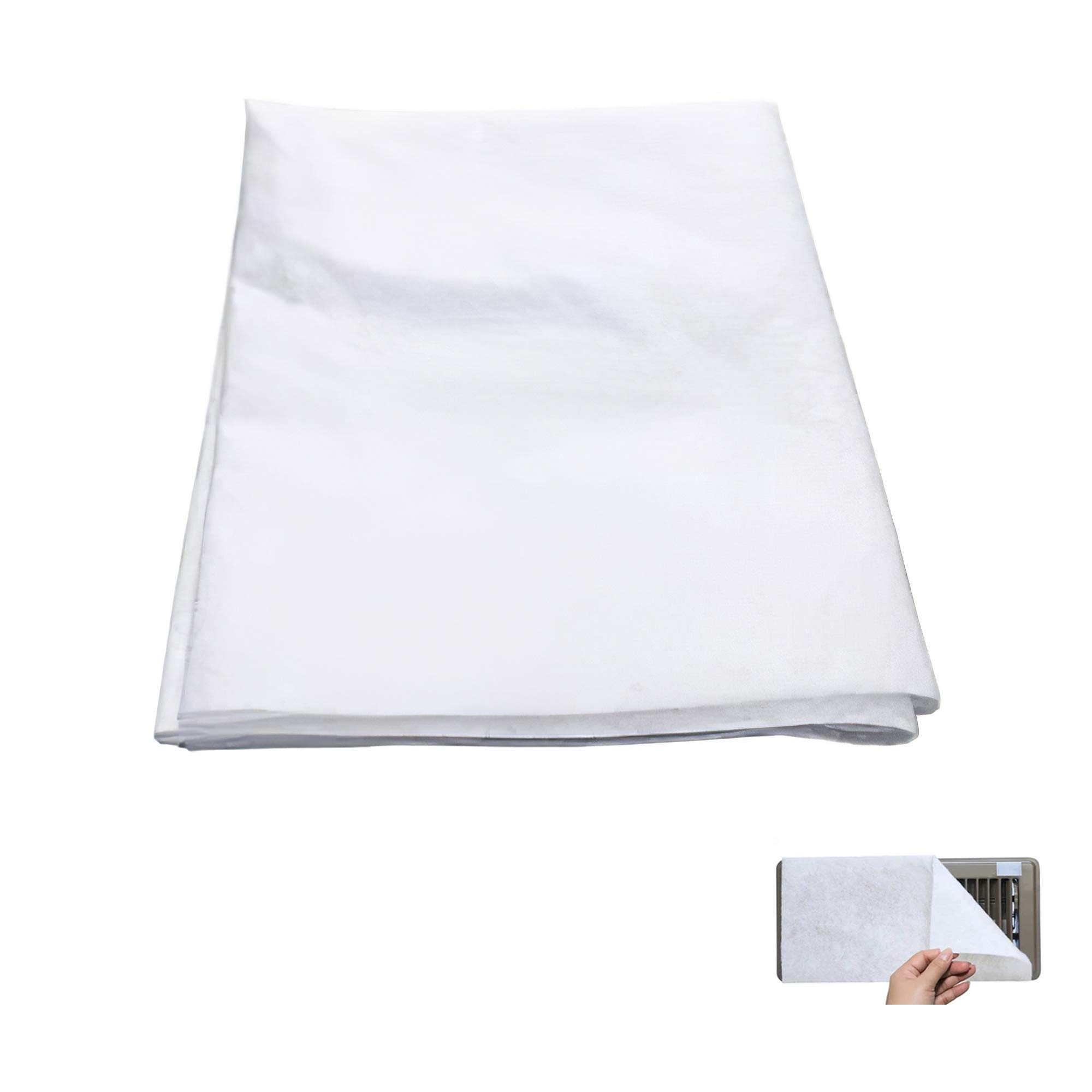 Merv 13 Filter Material , Air Filters for Stops Dust and Pet Dander as Small as 0.3 Microns (16 Ft²)