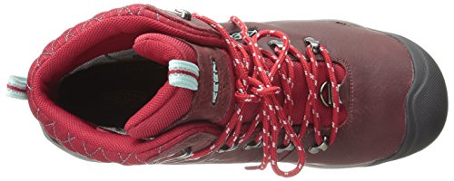 KEEN Women's Revel III Winter Boot, Racing Red/Eggshell, 11 M US