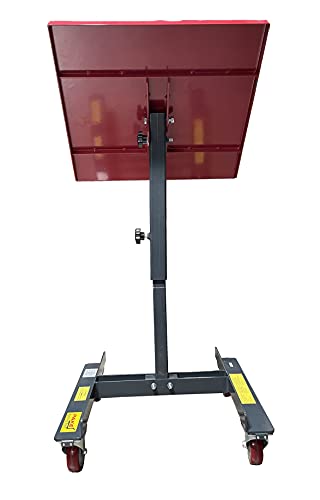 Tilting Work Stand, 150lbs Capacity, Steel, 22x21", 28 to 38" Height, 45 Degree Tilting Work Table/Tilting Stand Pake Handling Tools
