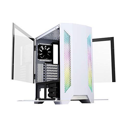 LIAN LI LANCOOL 2 WHITE Tempered Glass ATX Case -White Color -LANCOOL II -W