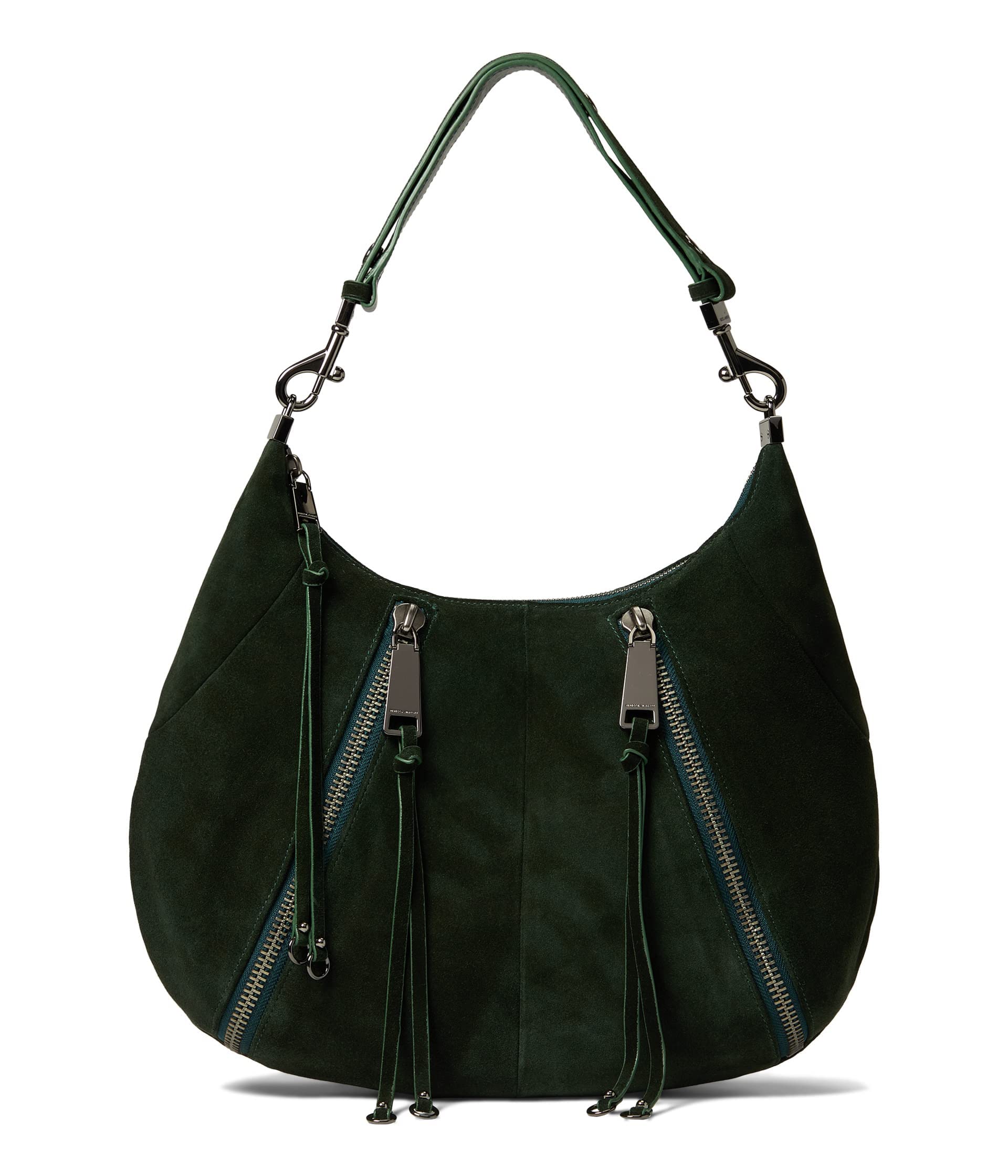 Rebecca Minkoff MAB Croissant Hobo Bottle Green One Size