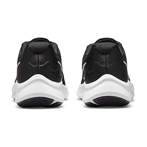 NIKE Girl's Running Shoes, Black Grey Dark Smoke White, 37.5 EU