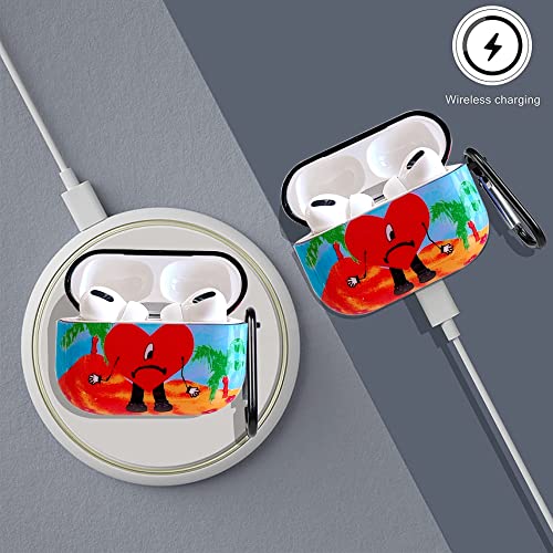 with Fashion Kawaii Lanyard Keychain,Cute Interesting Soft TPU Airpod 3rd Generation Case,Suitable Man Women Girl Airpod 3rd Case
