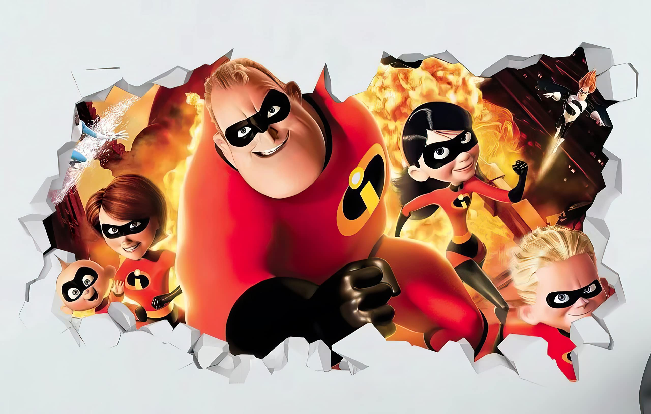 The Incredibles Wall Decal Sticker Art Kids Room Home Decor