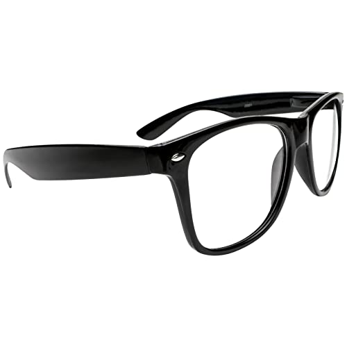 Kangaroo Fake Glasses - Retro Nerd Costume Glasses - Superhero Costume - Hipster Eyeglasses Clear Lenses