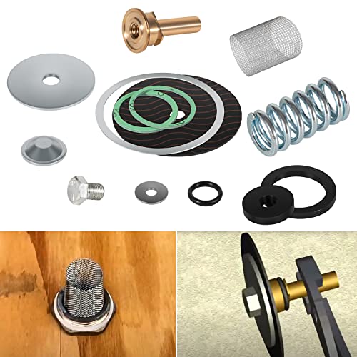 sevencow RK1-600XL Repair Kits compatible with zurn 1" Model 600XL Pressure Reducing Valves