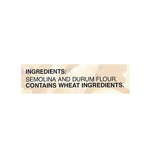 La Moderna Spaghetti Pasta, Noodles, Durum Wheat, Protein, Fiber, Vitamins, 7 Oz, Pack of 20