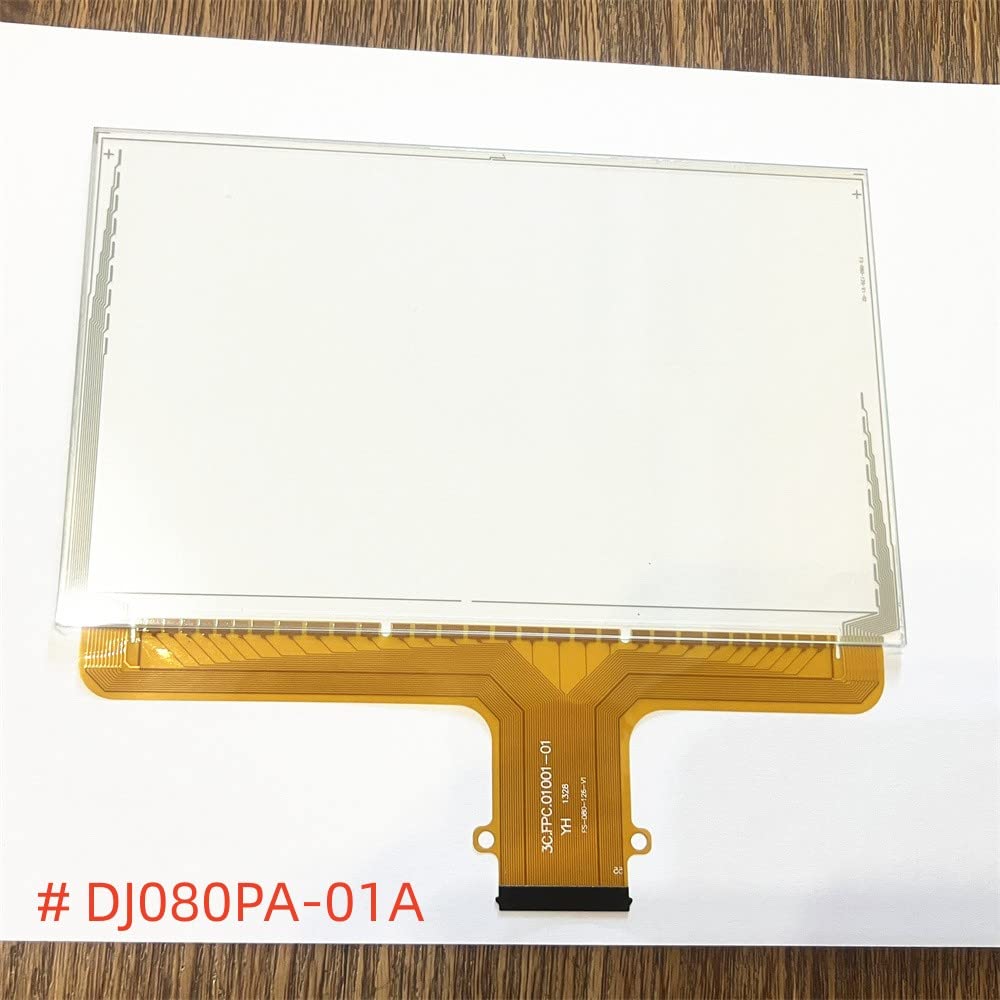 Yassdwbn 8" 55Pin Touch Screen Glass Digitizer for GMC Navigation Raido DJ080PA-01A