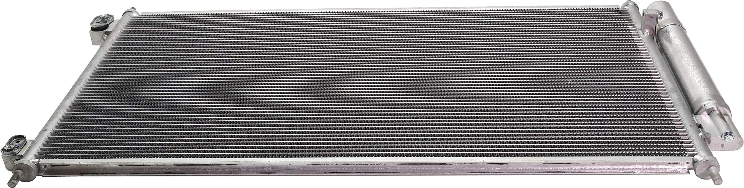 Kool Vue A/C Condenser Compatible With 2008-2012 Honda Accord, Fits 2012-2015 Crosstour, Fits 2010-2011 Accord Crosstour With Receiver Drier