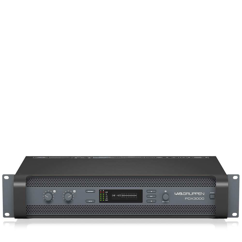 LAB GRUPPEN PDX3000 3000W, Two-Channel Amplifier with DSP Control