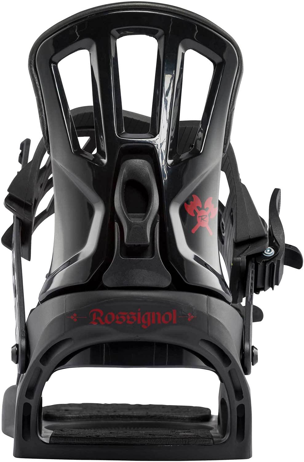 Rossignol Evader Wide Snowboard Mens 160cm (W) + Battle Bindings Black/Red XL