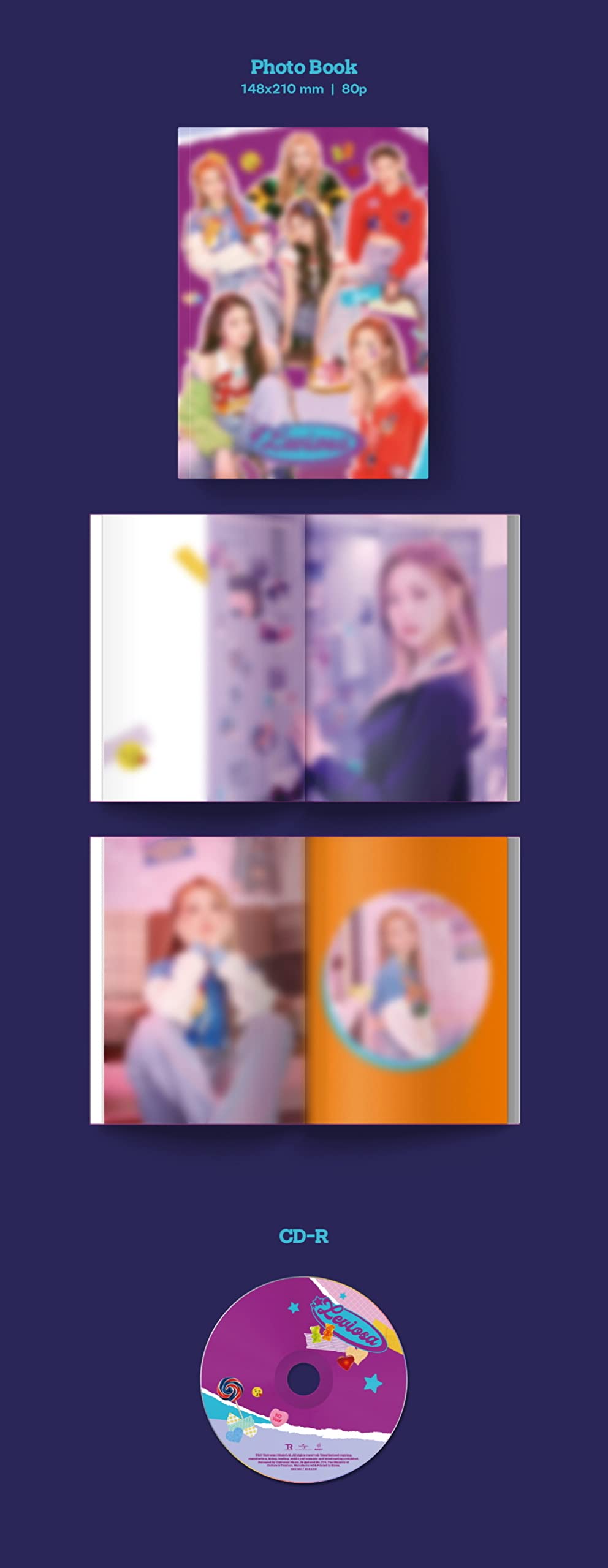 TRI.BE - Leviosa (3rd Single Album) CD