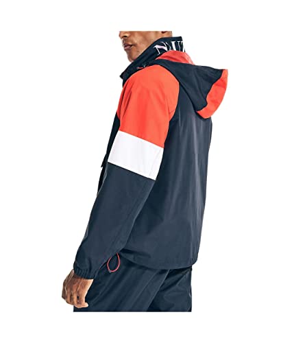 Nautica Men's Reissue Colorblock Utility Jacket, Navy, Small