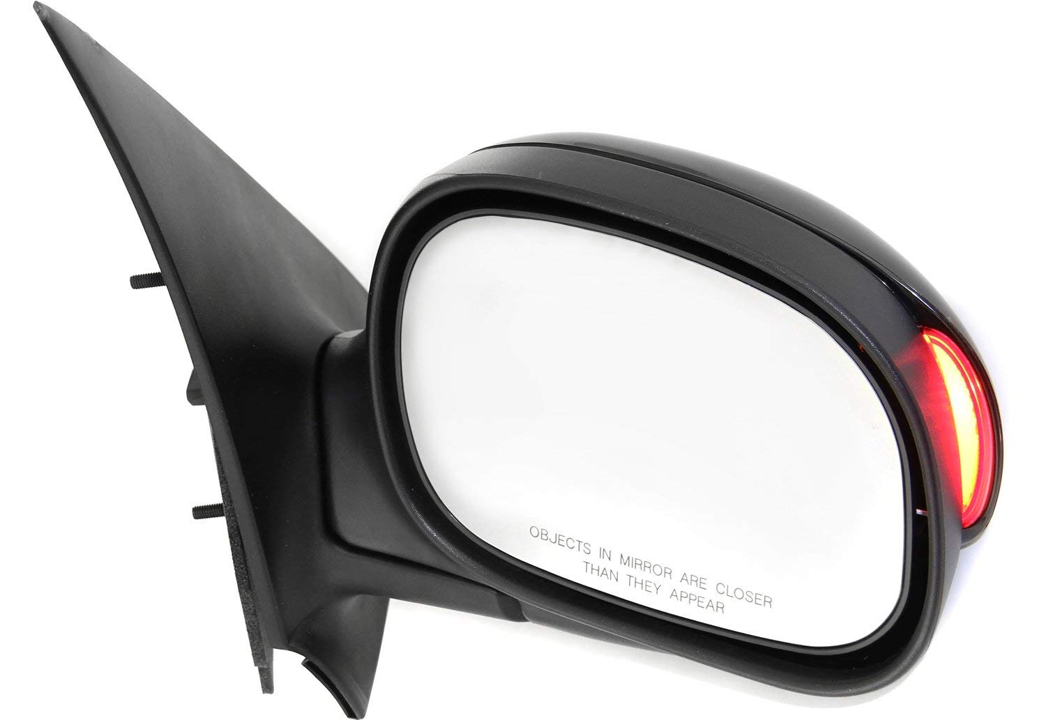 Kool-Vue Mirror Set of 2 Compatible with 2001-2003 Ford F-150 Crew Cab, Driver and Passenger Side In-housing Signal Light, Paintable, Power, Contour Style