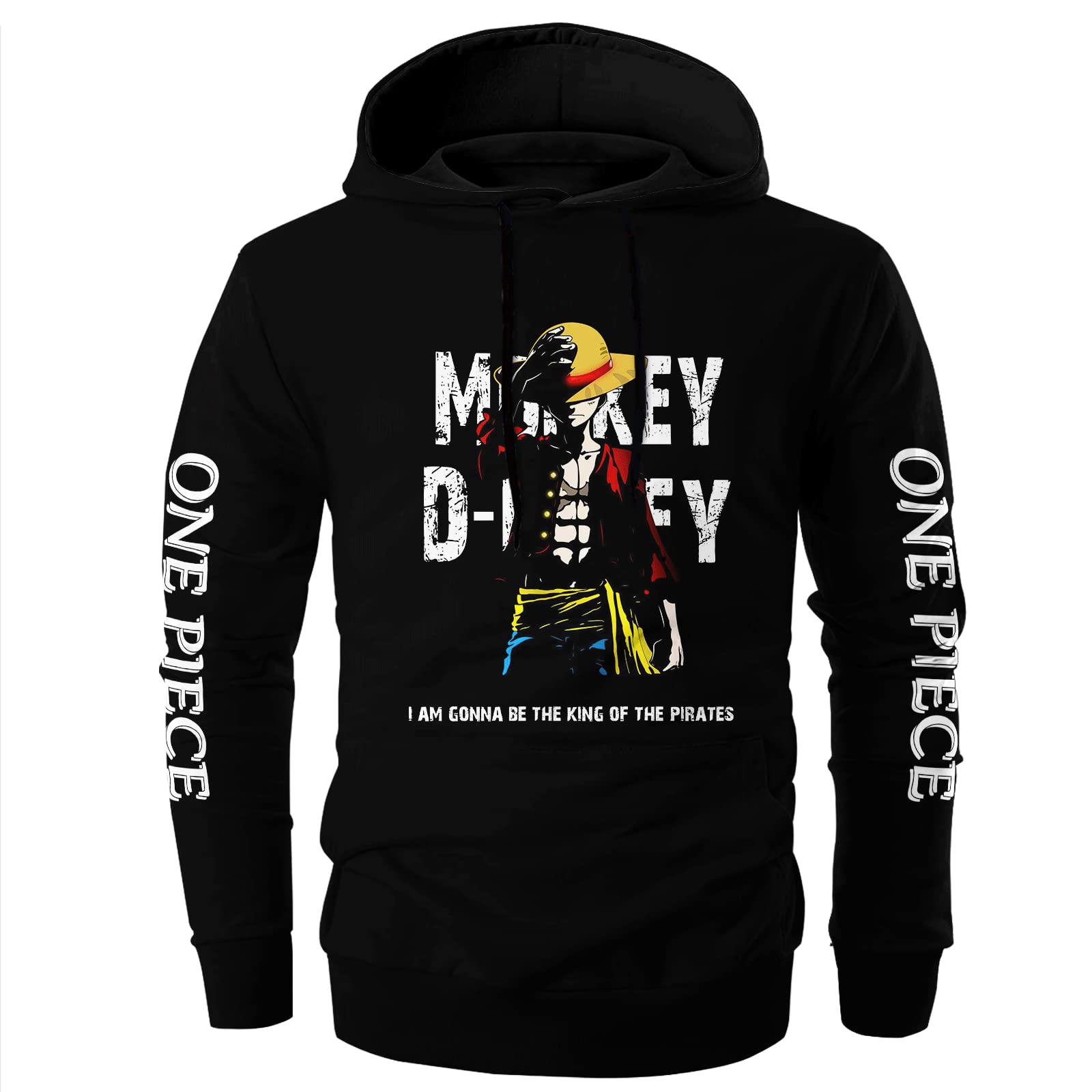 KZQTHH Anime Hoodie Men Pullovers Tops Long Sleeves Sweatshirt of Men Women A-1 XL