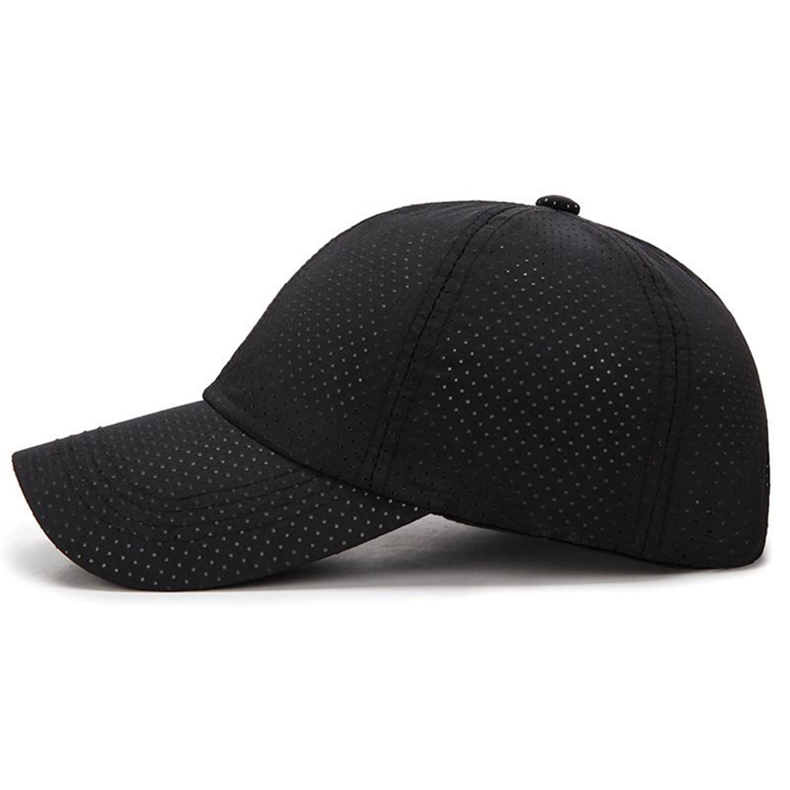 Nicomate Summer Cooling Breathable Baseball Cap Quick Drying Sports Hats Lightweight Running Hat for Men Women Outdoor Light Blue