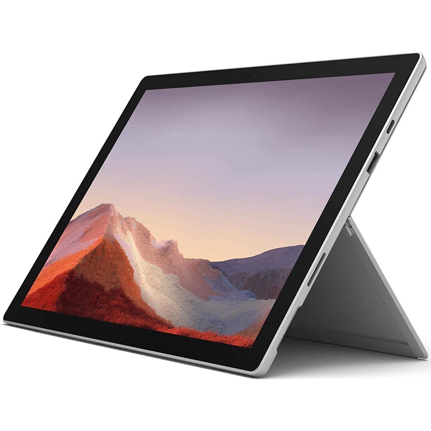 Microsoft Surface Pro 7 VNX-00001 12.3" Touch Screen Intel Core i7 Gen 10 16GB Memory 256GB SSD Windows 10 Home Kit Dual 2 Monitor Office Bundle with Deco Gear 15.6" Portable IPS Touchscreen Monitor