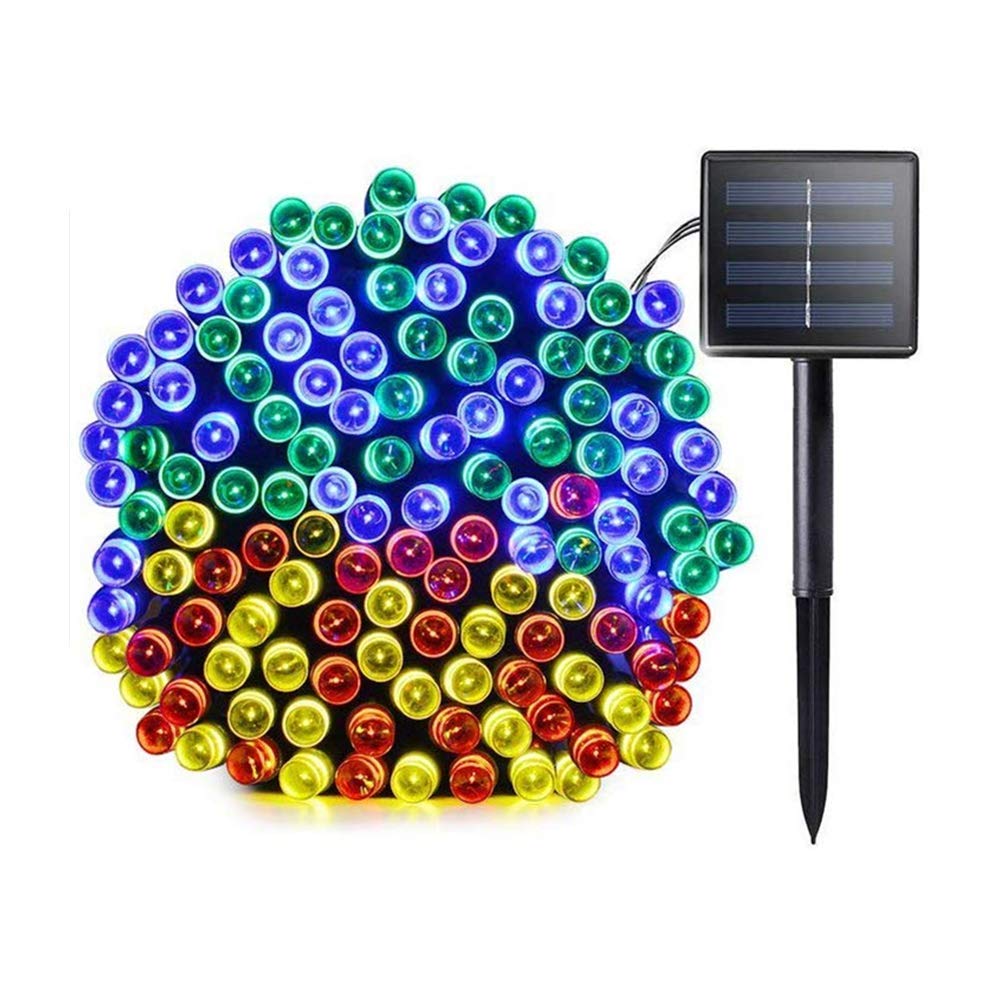 Lixada Solar Christmas Lights,72ft 200 LED Solar String Lights, IP65 Waterproof Starry Fairy Lights for Connectable Home Decor Lights for Patio Garden Wedding Holiday Halloween