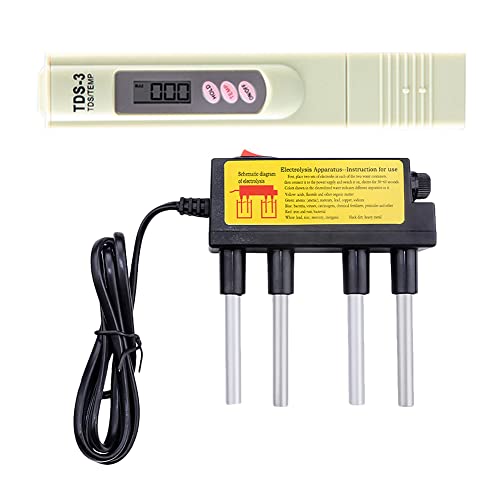 SHENGAO Water Quality Tester with TDS Tester Pen,Water Electrolyzer Water Quality Tester TDS Tester Electrolyzer Quick Water Quality Testing Water Test Meter for All Kinds Water