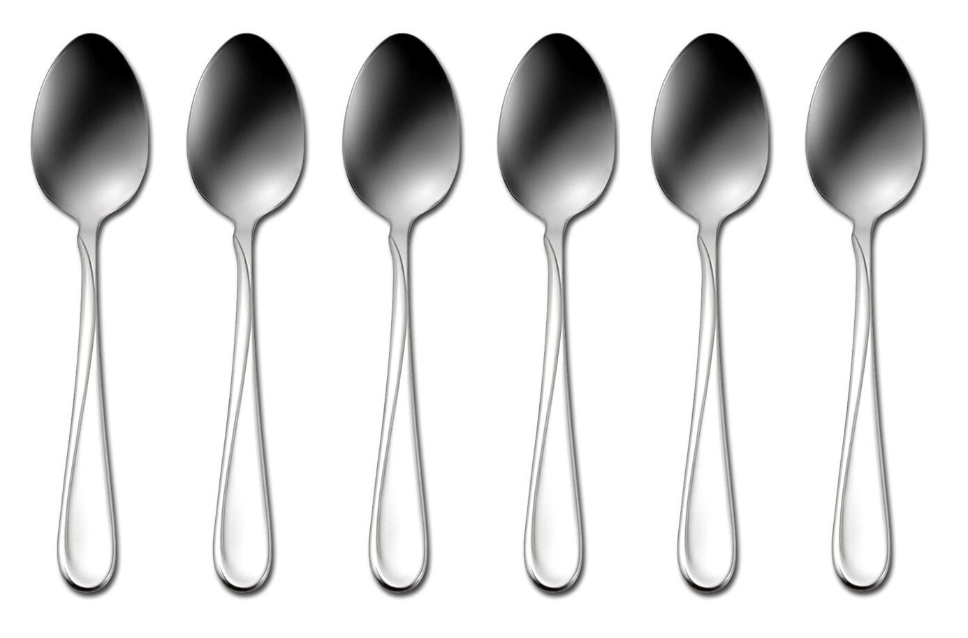 Oneida Flatware Flight, Teaspoons, Set of 6 & Flight Dinner Forks, Set of 6