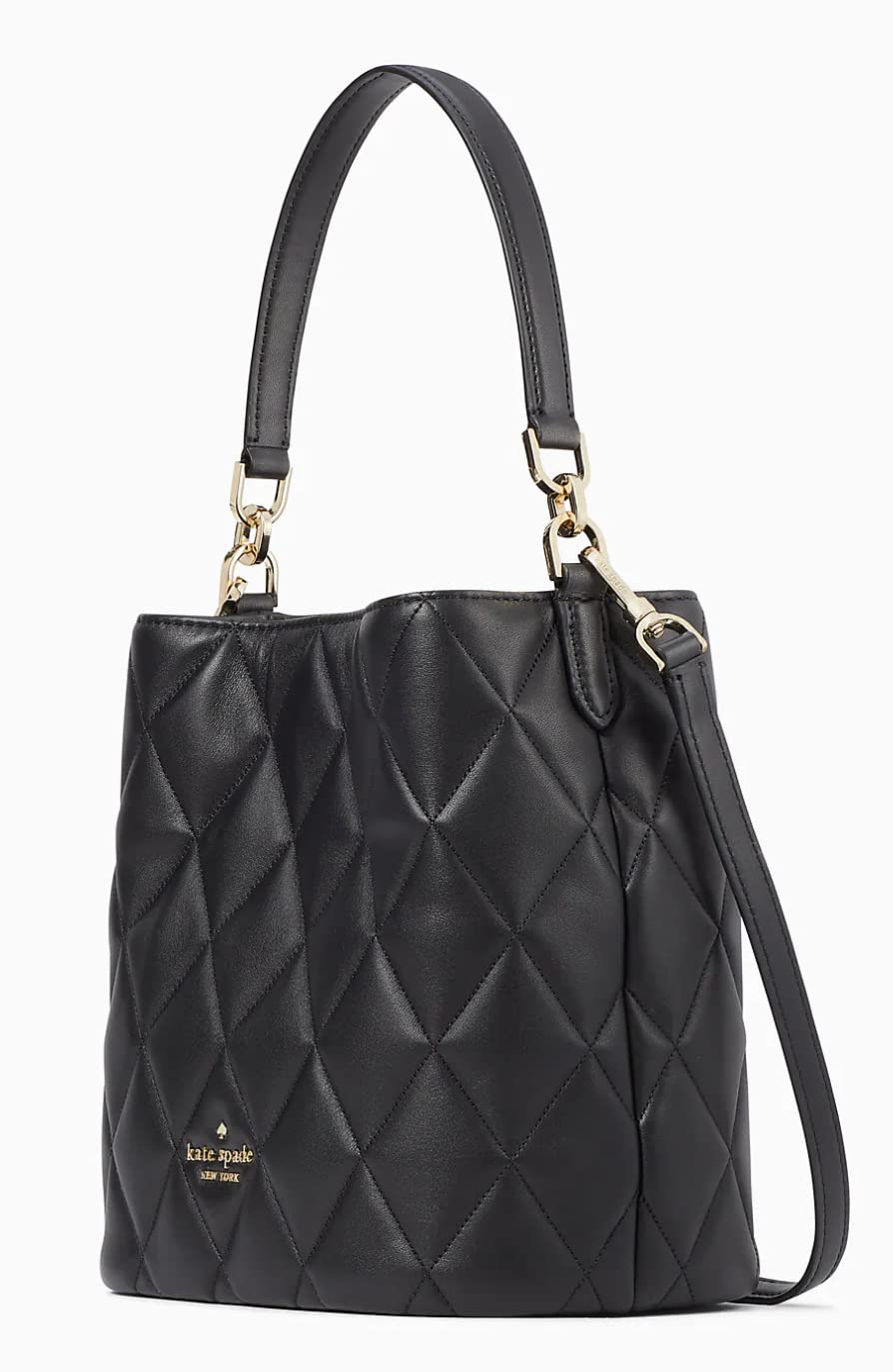 Kate Spade New York Carey Bucket Bag (Black)