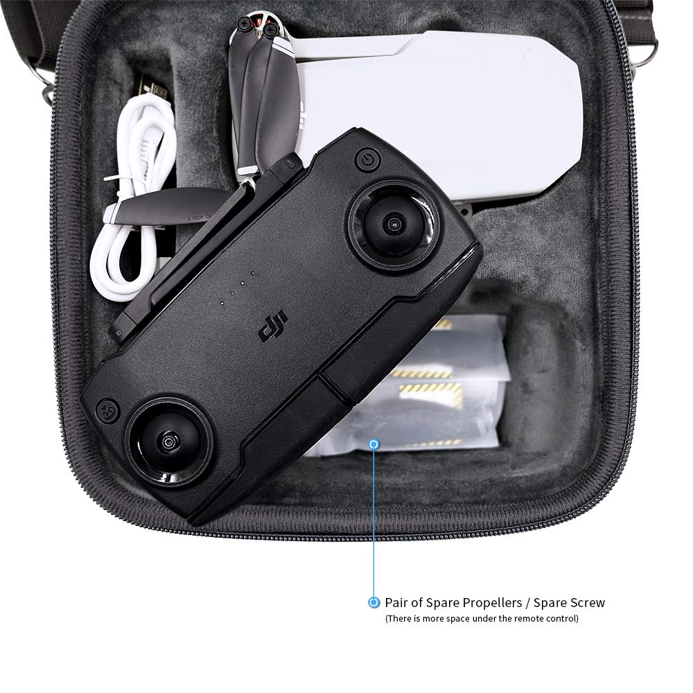 MAXCAM Carrying Case Compatible with DJI Mini SE + Remote Controller + Base Accessories